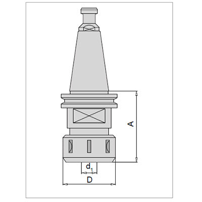 SK30 Collet Chuck 2-20mm ER32 - 470E | Akesalestech